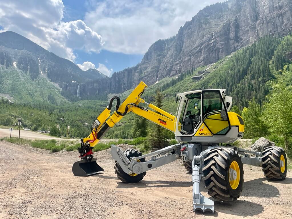 What is a Menzi Muck excavator used for? — Evolution Mechanical