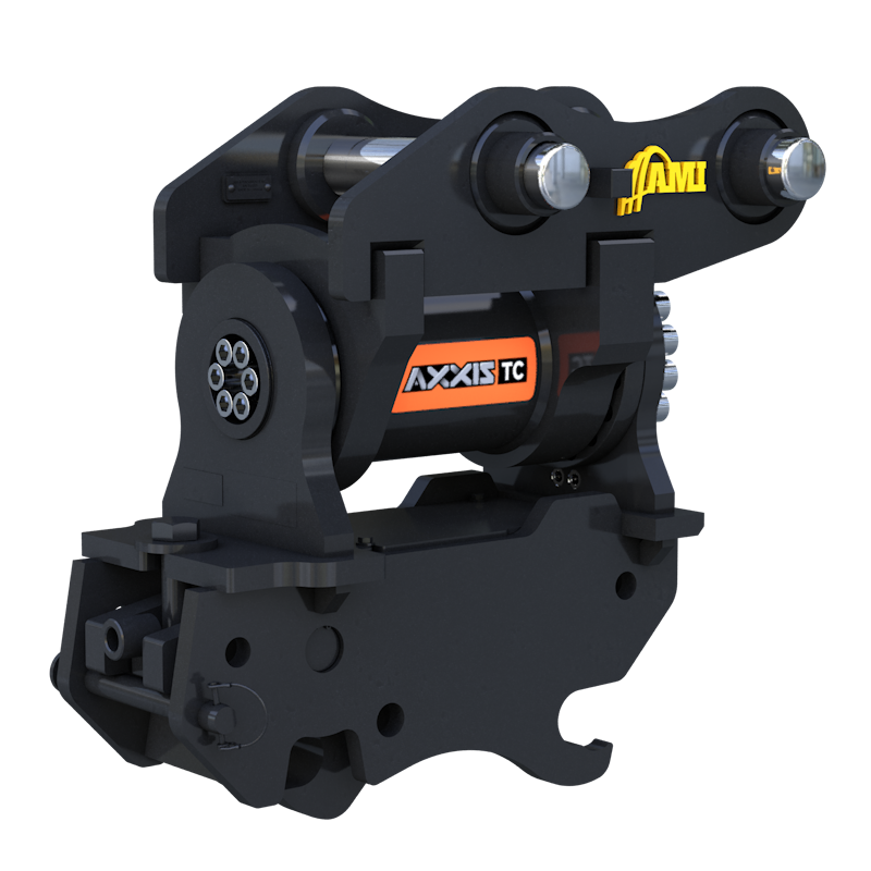 AMI PowerTilt Mechanical Pin Grab Coupler — Evolution Mechanical