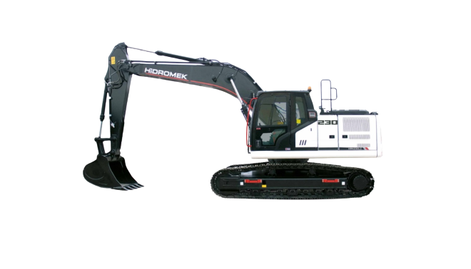 Hidromek HMK 230 LC Crawler Excavator — Evolution Mechanical