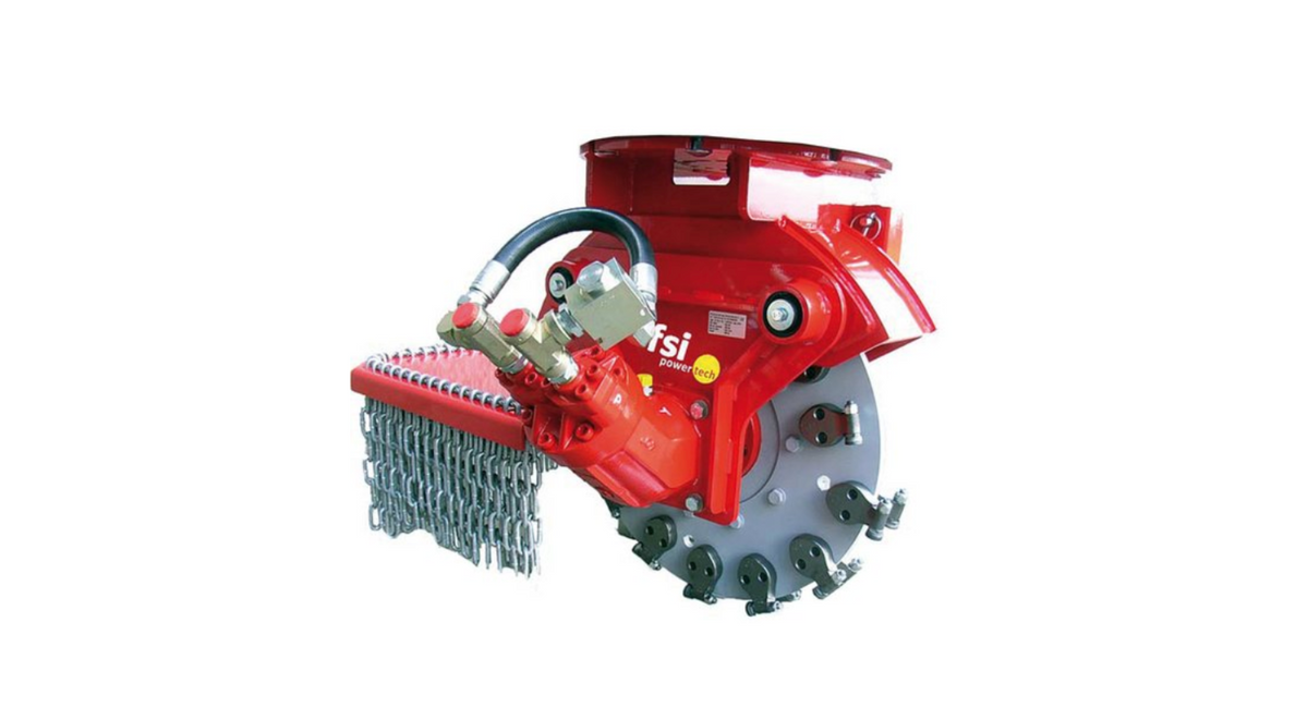 Menzi Stump Grinder — Evolution Mechanical