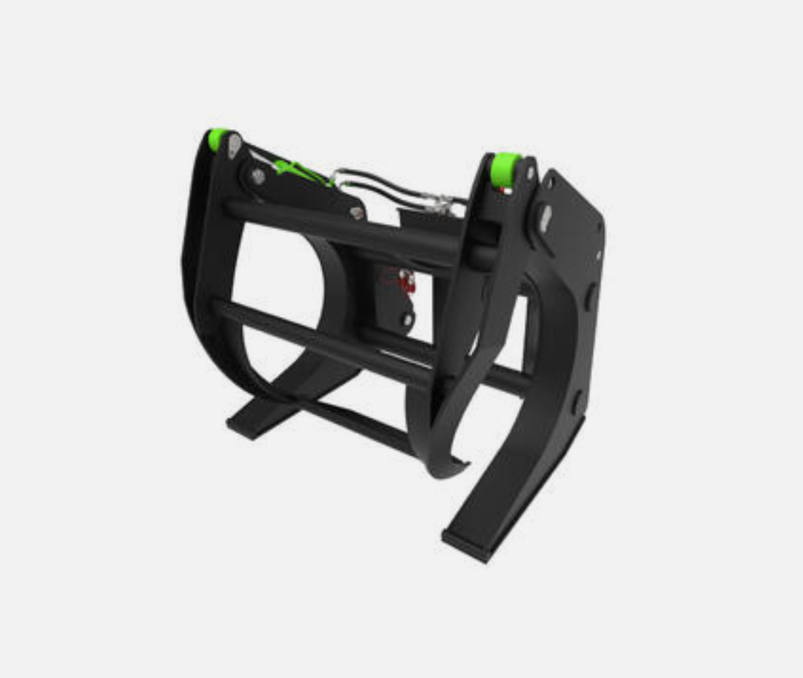 FirstGreen Industries Grapple for Wood Attachment — Evolution Mechanical