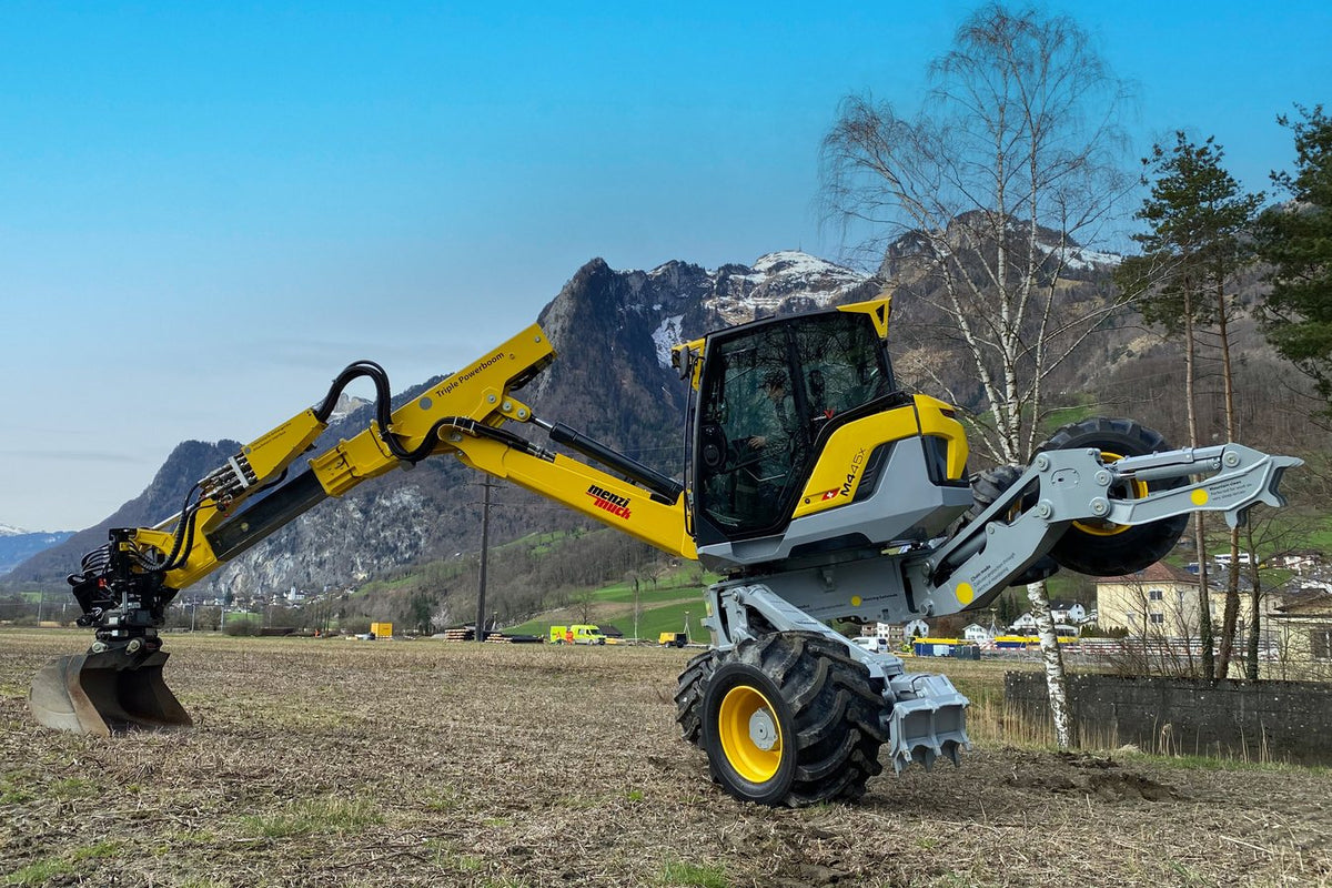 Menzi Muck M445x Excavator — Evolution Mechanical