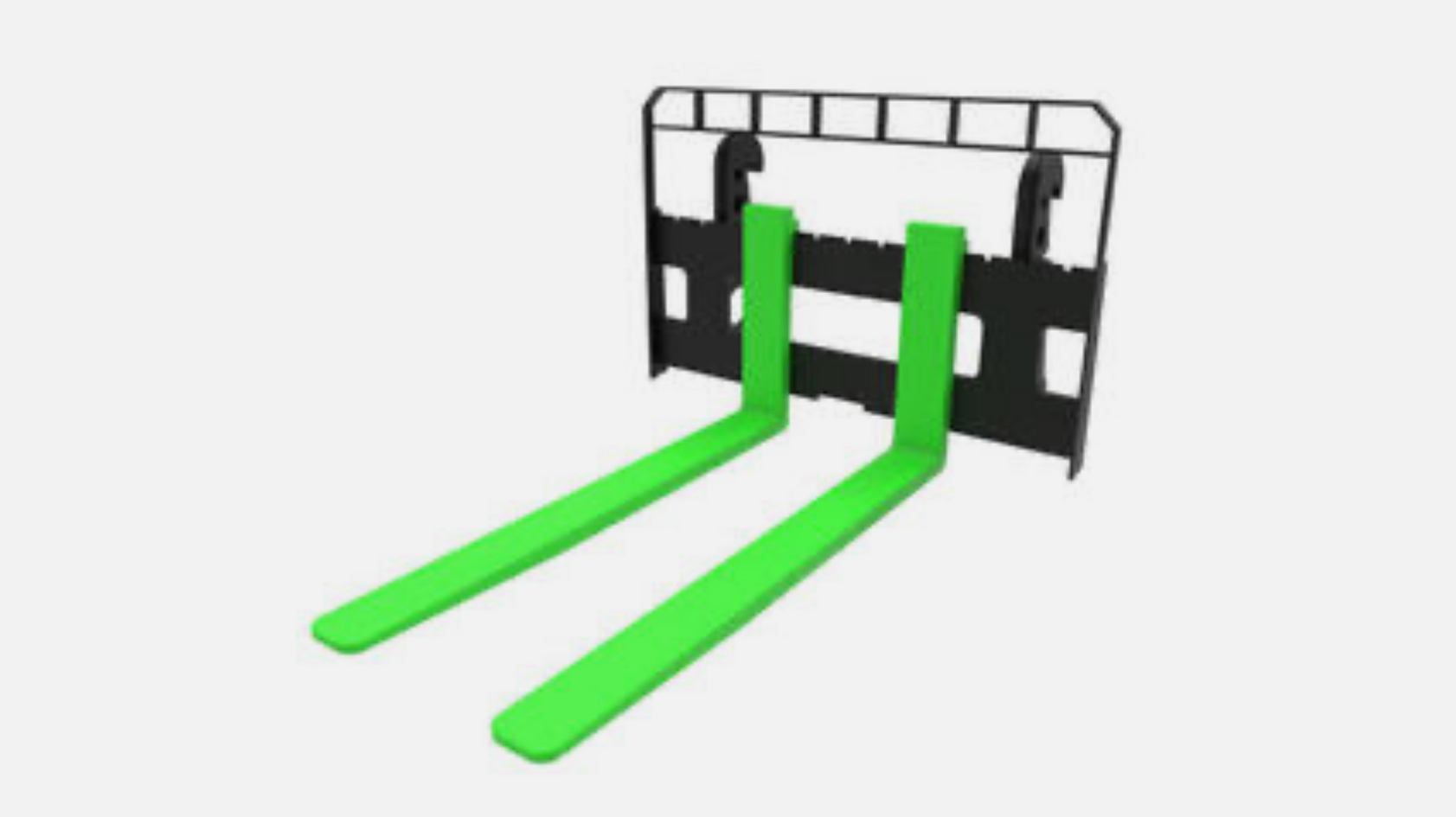 FirstGreen Industries Pallet Forks Attachment — Evolution Mechanical